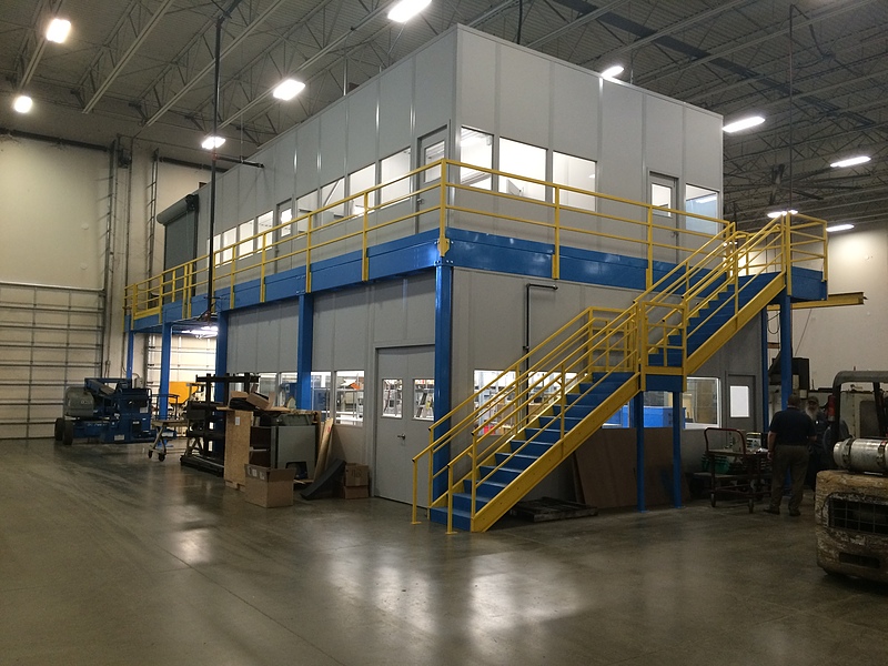 PortaFab Industrial Mezzanines and Steel Mezzanine Floors
