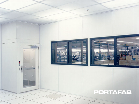 PortaFab Cleanrooms | Cleanroom Gown Rooms & Changing Areas