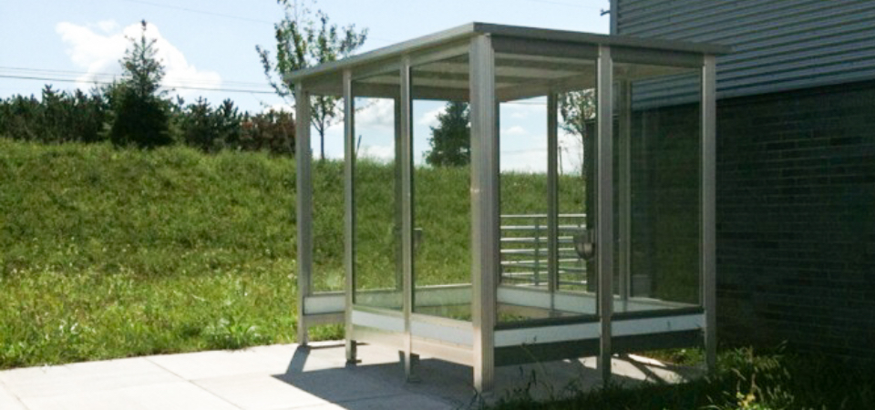 Outdoor Smoking Shelter | PortaFab