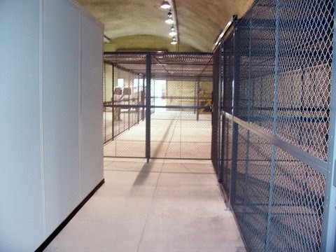 Wall Partitions for a Secured Storage Facility