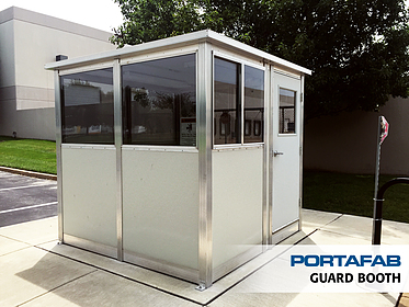 Parking Booths & Parking Lot Attendant Booths | PortaFab