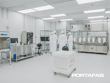 A Pharmaceutical Cleanroom Solution by Portafab