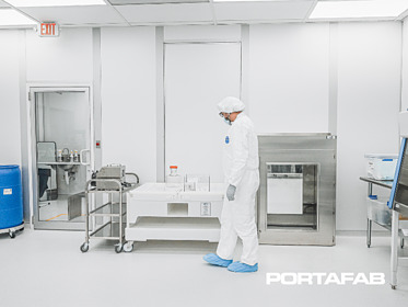A Pharmaceutical Cleanroom Solution by Portafab