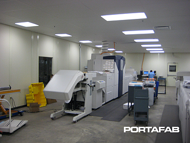 Cleanrooms for Printers & Printing Equipment | PortaFab