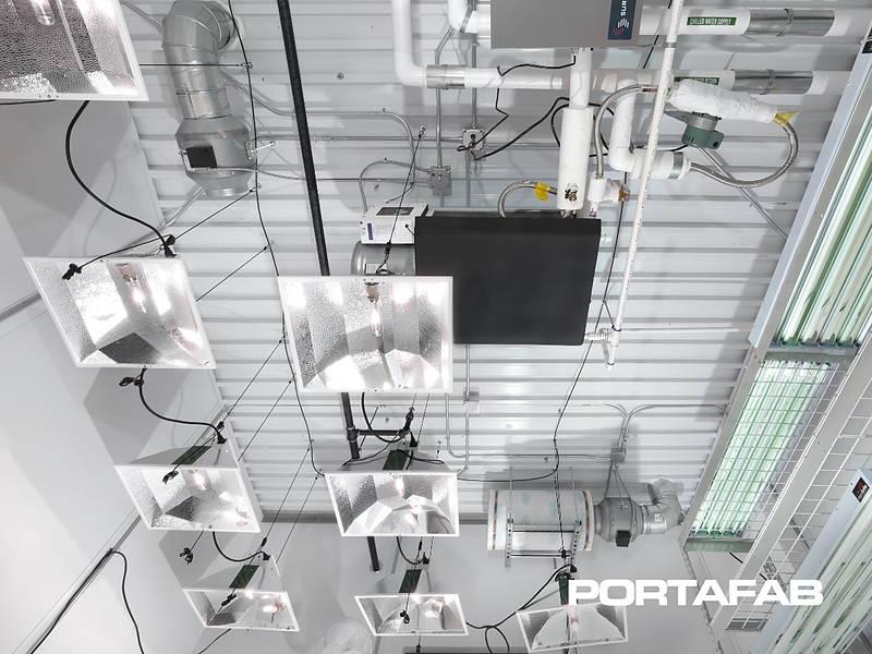 Commercial Cannabis Cultivation Room