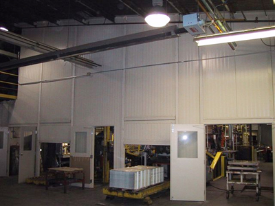 Warehouse Divider Walls & In-Plant Partition Systems