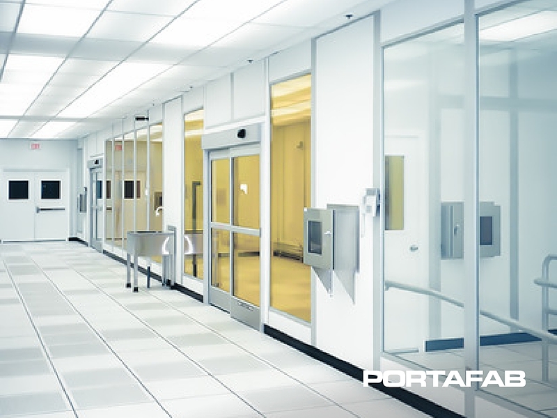 Cleanroom Doors | PortaFab Cleanroom Systems