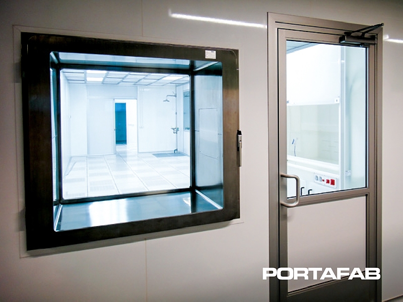Cleanroom Doors | PortaFab Cleanroom Systems