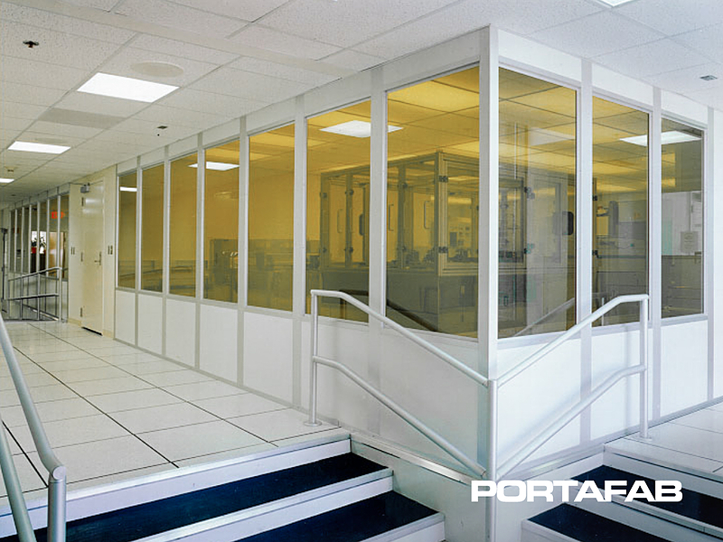 Cleanroom Windows | PortaFab Modular Clean Rooms