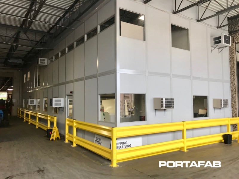 Two-Story Modular Office Building