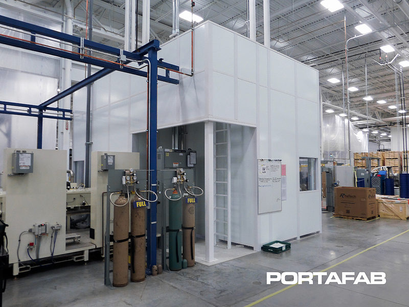 Equipment and Machine Enclosures | PortaFab Modular Building Systems