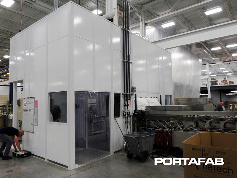 Equipment and Machine Enclosures | PortaFab Modular Building Systems