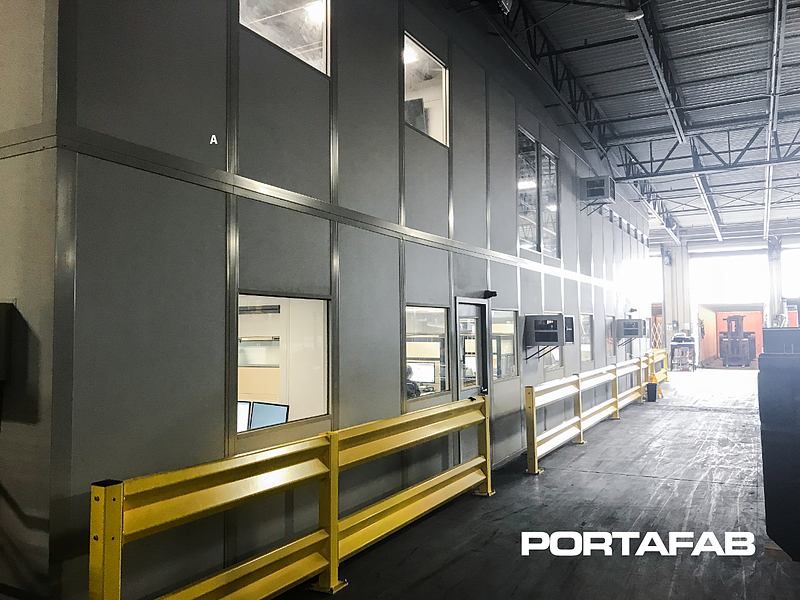 Modular Two-Story Administrative Building | PortaFab