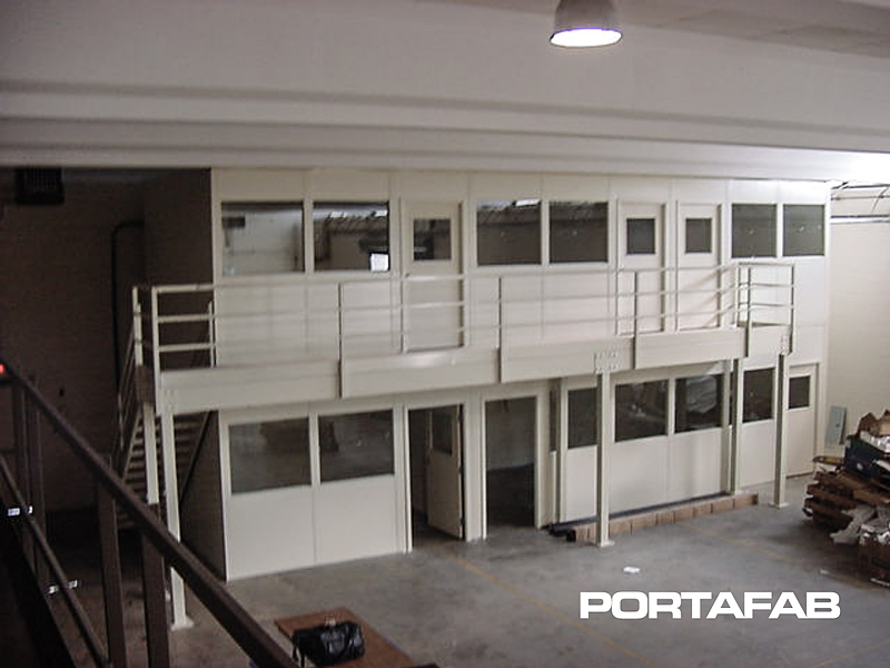 Industrial Mezzanines & Steel Mezzanine Floors | PortaFab