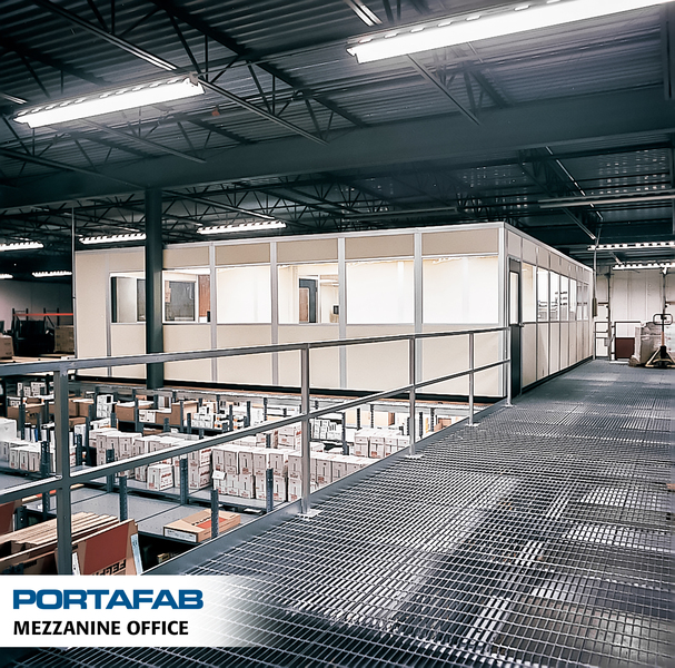 PortaFab Industrial Mezzanines and Steel Mezzanine Floors