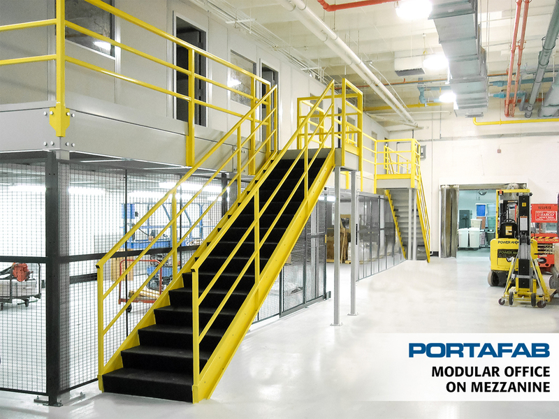 PortaFab Industrial Mezzanines and Steel Mezzanine Floors