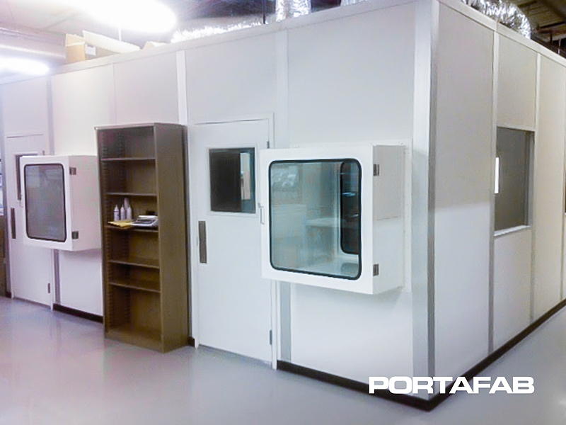 PortaFab | Cleanroom Pass Through Air Locks / Chambers