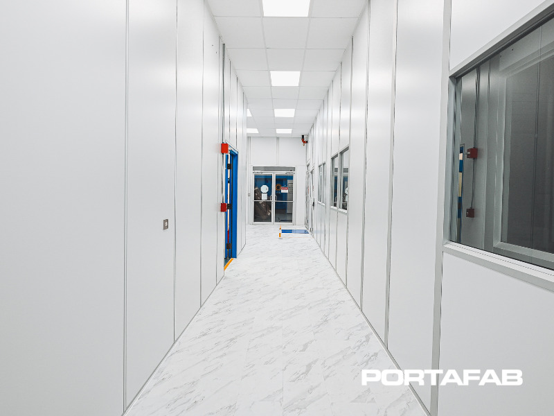 A Pharmaceutical Cleanroom Solution by Portafab