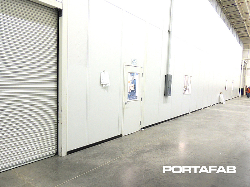 PortaFab Modular Building Systems | Powder Coating Enclosures