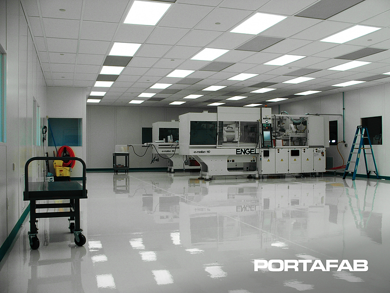 Cleanrooms for Printing Machinery & Equipment | PortaFab Modular ...