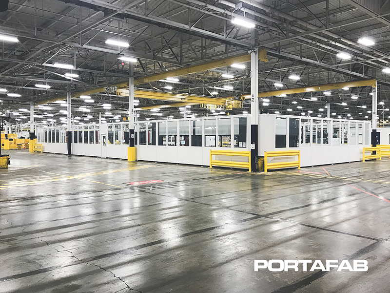 PortaFab | Industrial Wall Partitions & Demising Walls