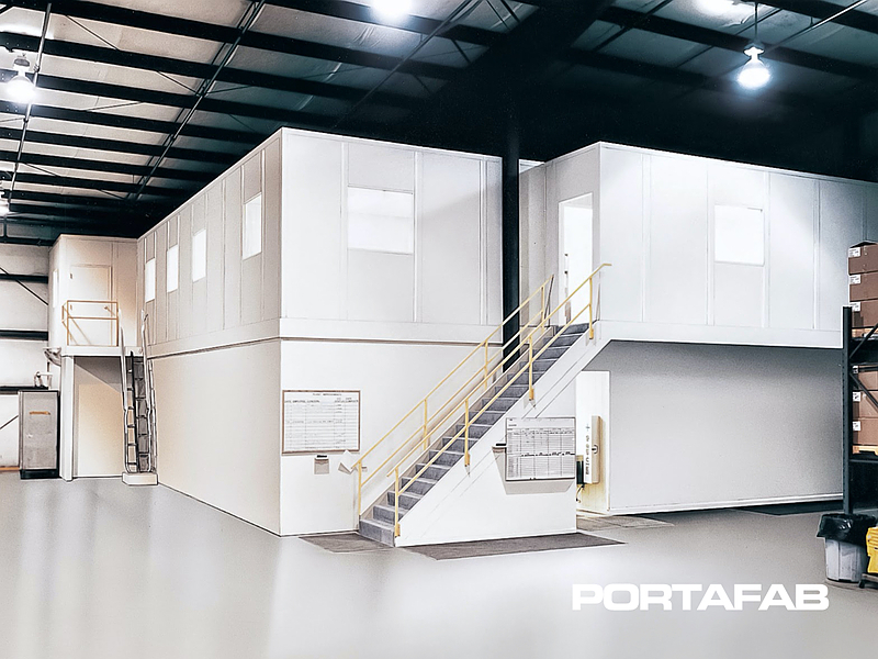Modular Warehouse Offices | PortaFab Modular Building Systems
